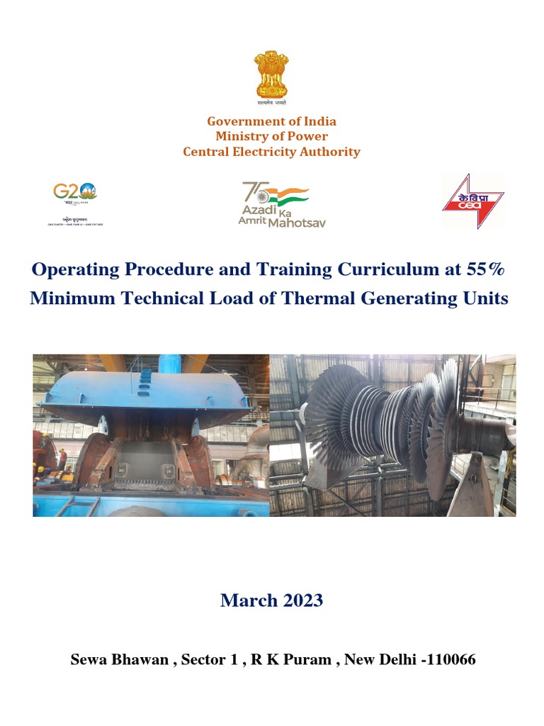 SOP Final Minimum Technical Load | PDF | Boiler | Simulation