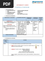 Sesion 4 JUGAMOS A AGRUPAR LOS ALIMENTOS | PDF | Aprendizaje | Evaluación