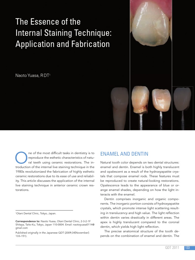 Técnica Naoto Yuasa | PDF