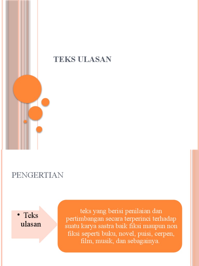 Teks Ulasan | PDF