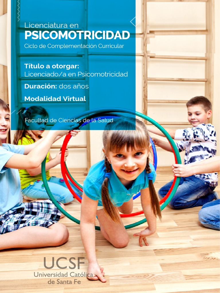 Licenciatura en Psicomotricidad UCSF | PDF | Plan de estudios