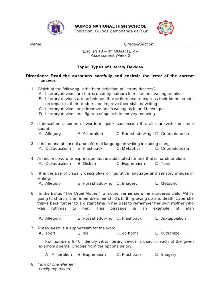 MODULE 2 - SUMMATIVE Test | PDF