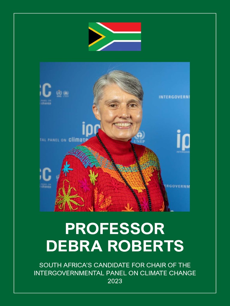 Prof Debra Roberts IPCC Chair Candidate | PDF | Intergovernmental Panel ...