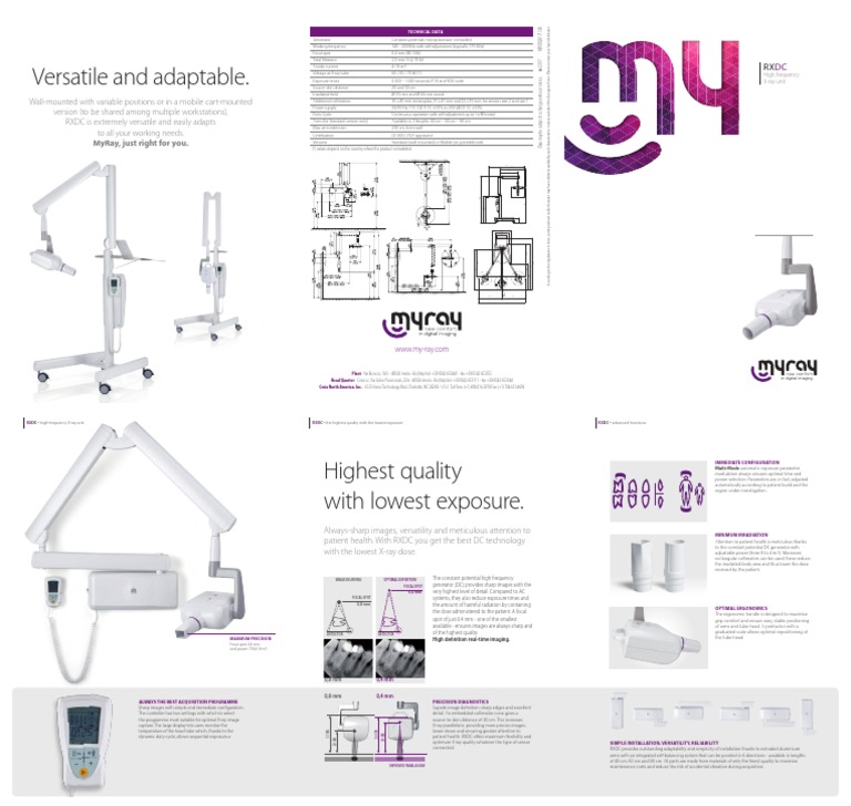 RXDC - My Ray | PDF | X Ray | Alternating Current