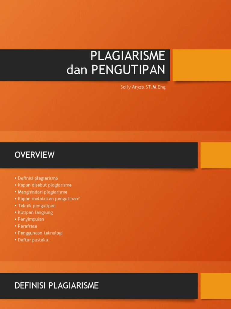 Plagiat | PDF
