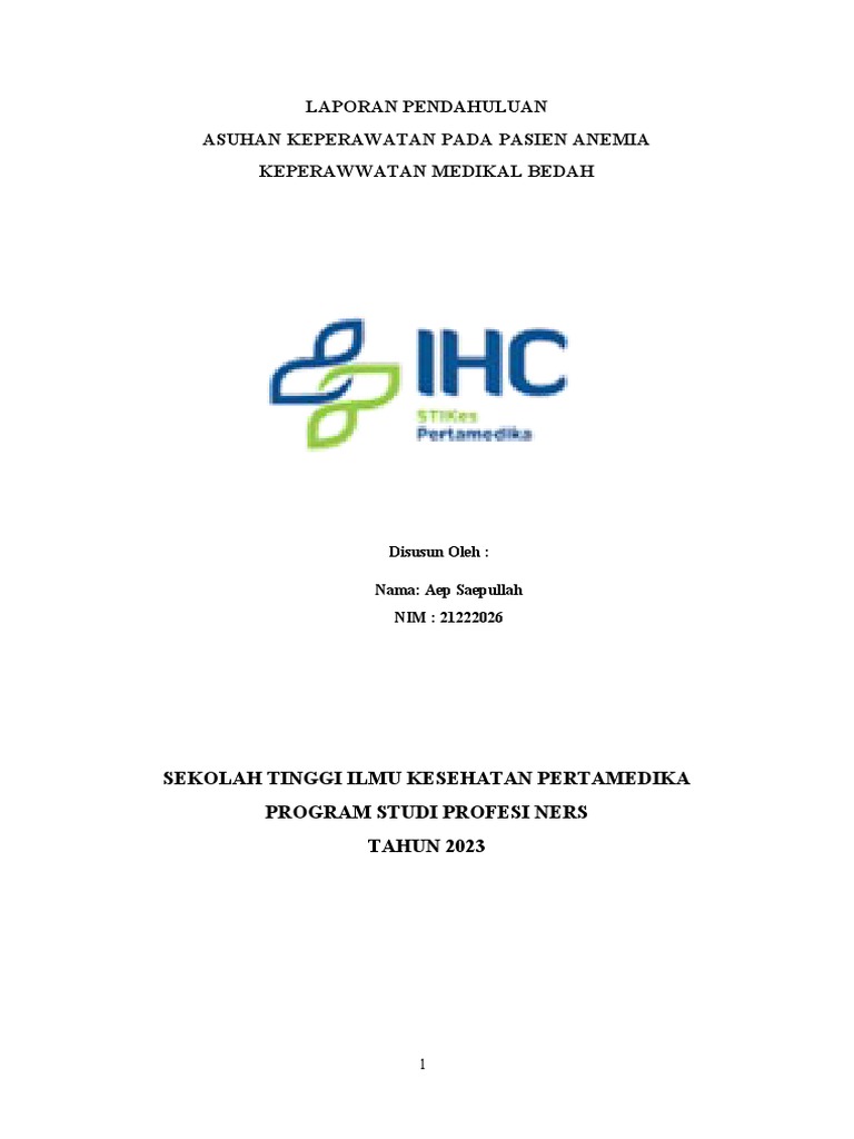 LP Anemia | PDF