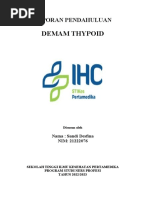 LP Demam Typhoid | PDF