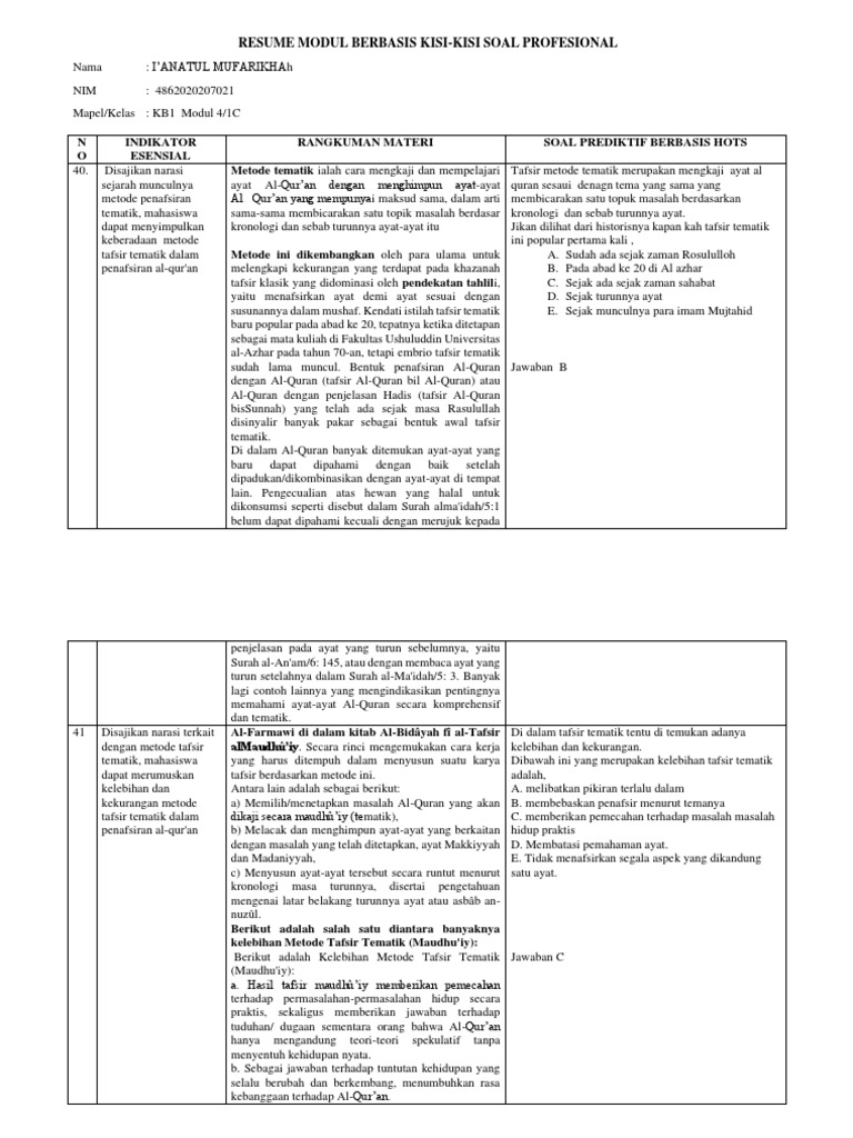 Kb 1 Modul 4 Pdf