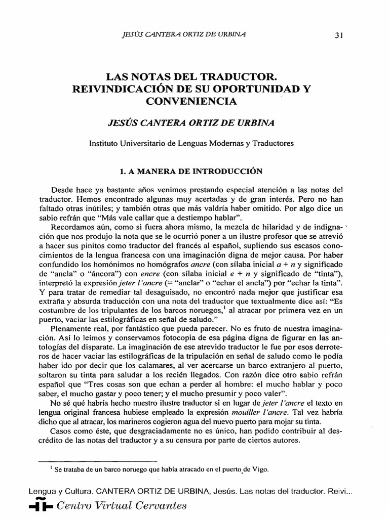 CANTERA - Las Notas Del Traductor | PDF | Traducciones | Herodes Antipas