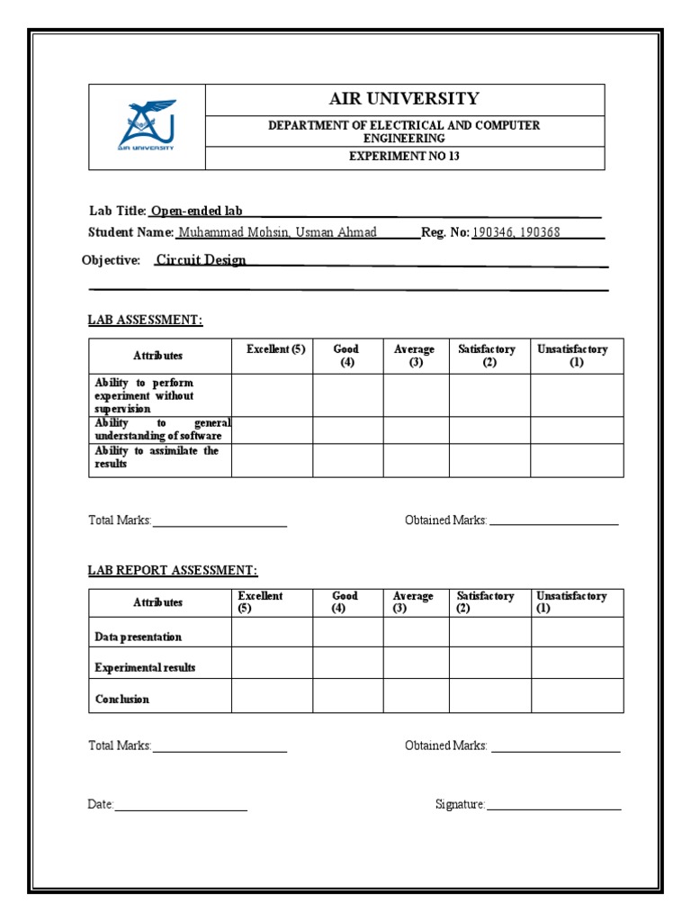 190368-190346-VLSI Lab Report 13 | PDF