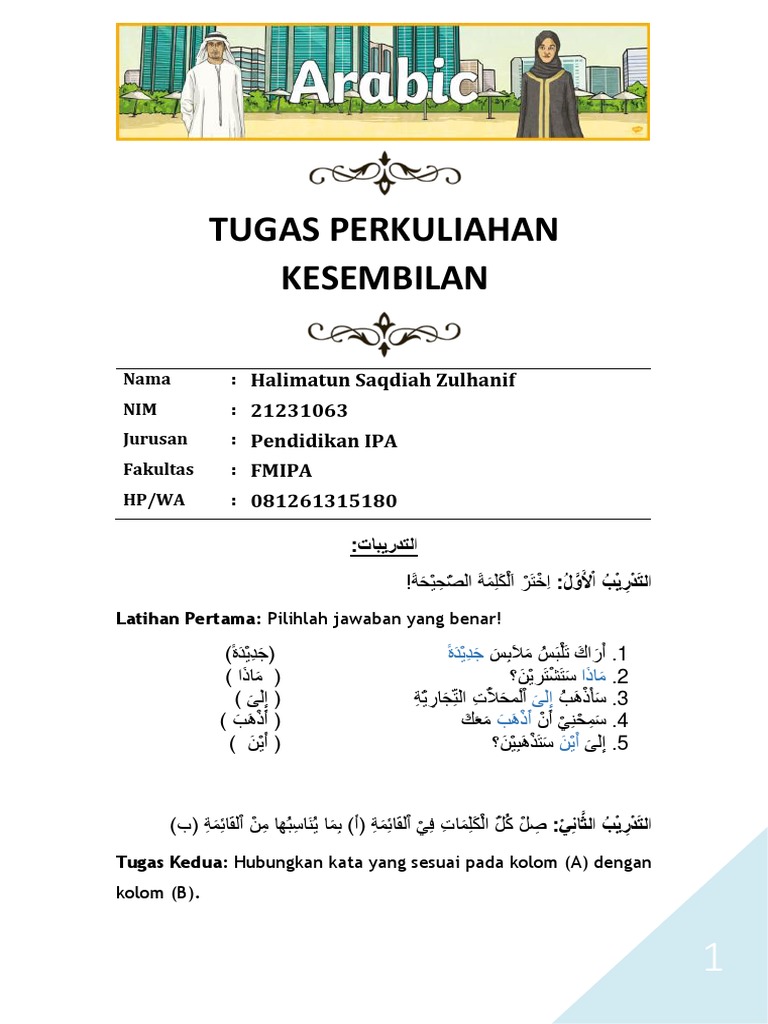 Tugas Pertemuan Kesembilan Pdf