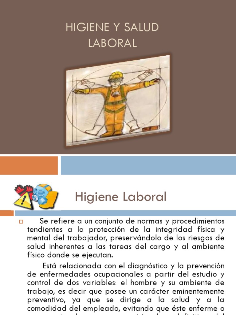 Higiene y Seguridad PDF | PDF | Seguridad y salud ocupacional | Higiene
