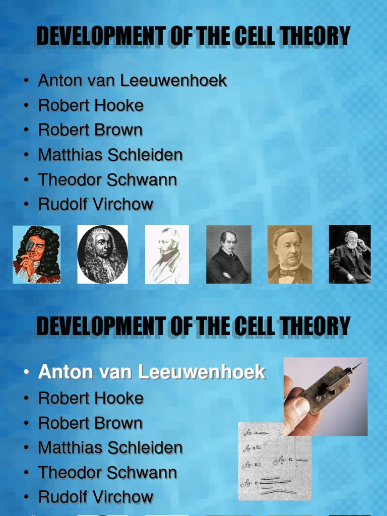 Development of The Cell Theory | PDF
