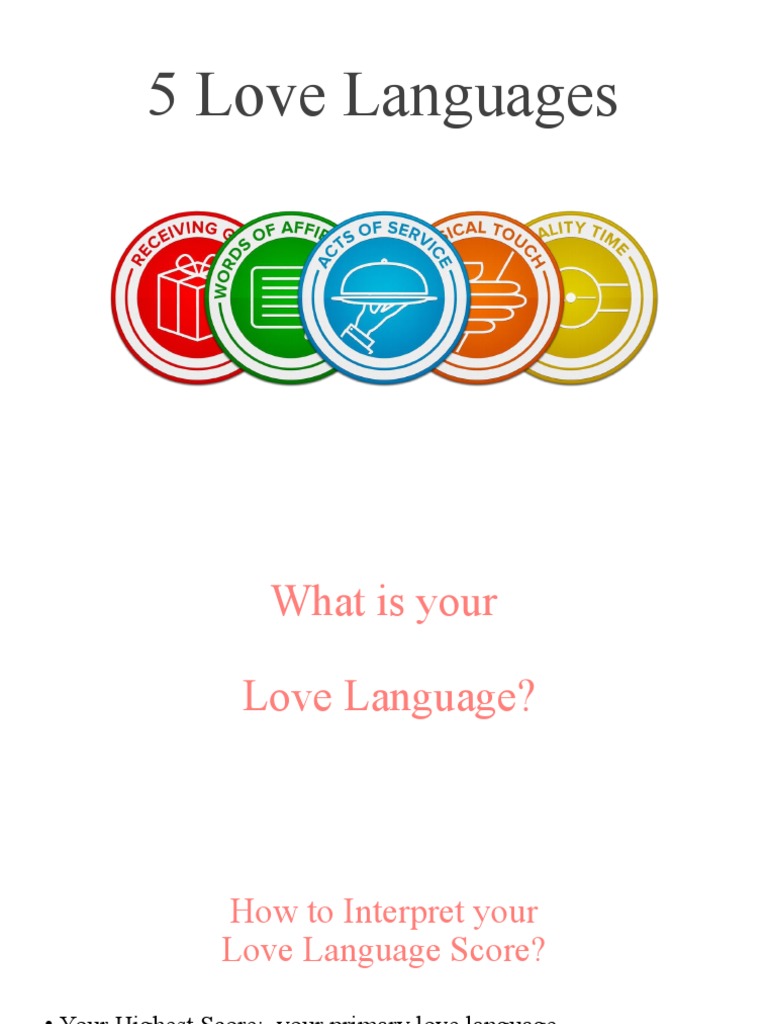 AG - Love Language | PDF
