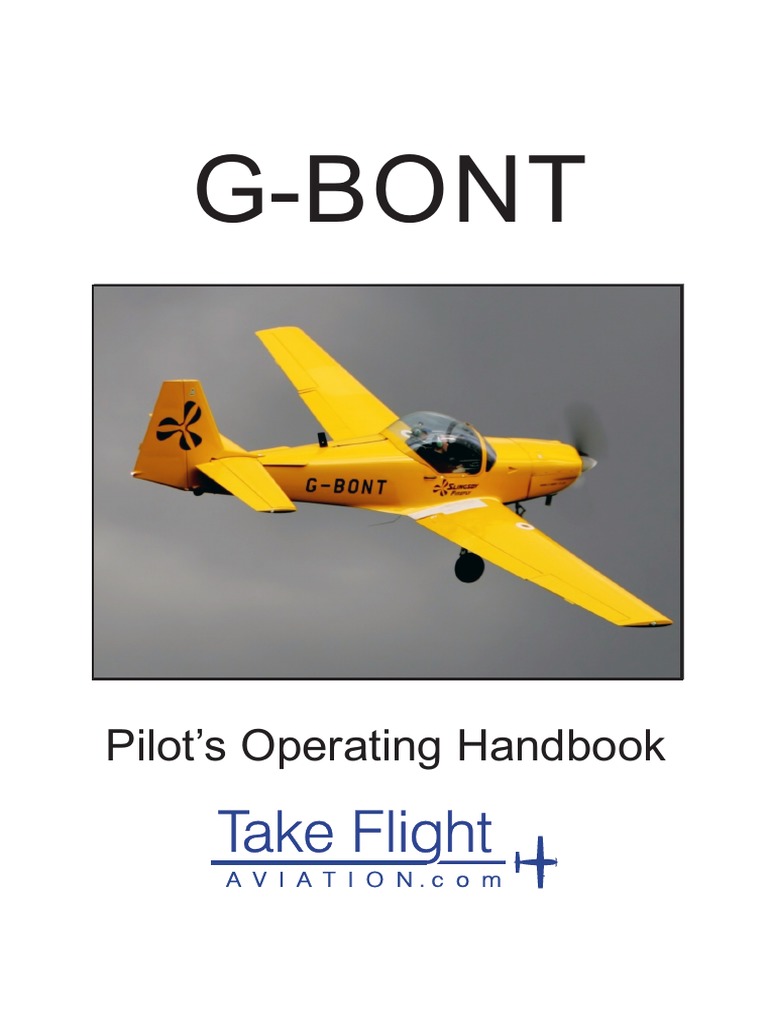 T67M MKII Pilots Operating Handbook G-BONT | PDF | Airplane | Aircraft