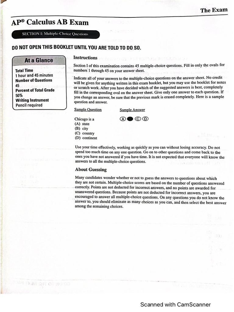 Mock Exam-1 | PDF