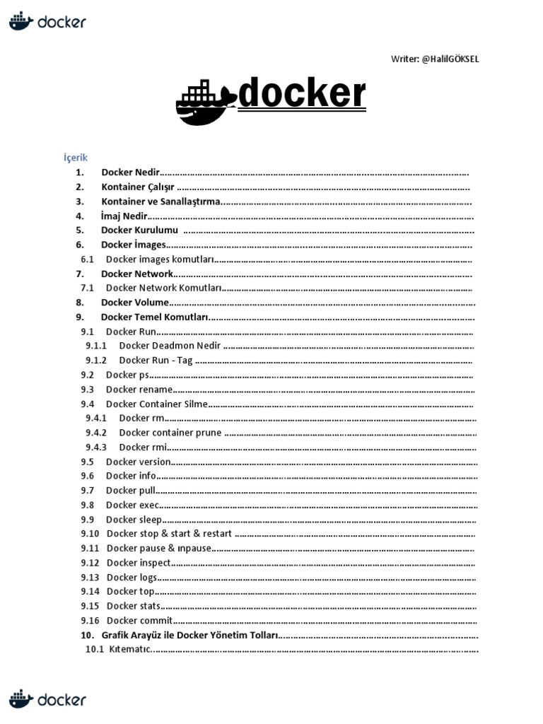 Docker Essentials TR 1669573518 | PDF | Linux | Free Software