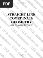 Corbettmaths: Equation of a Line Practice | PDF | Line (Geometry ...