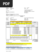Contoh Kwitansi Hotel | PDF