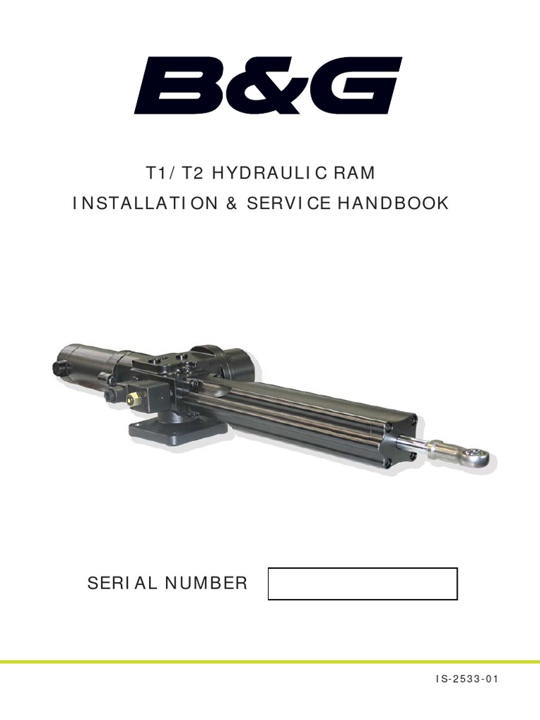 Hydraulic RAM Installation Service Handbook Is-2533 | PDF | Electric ...