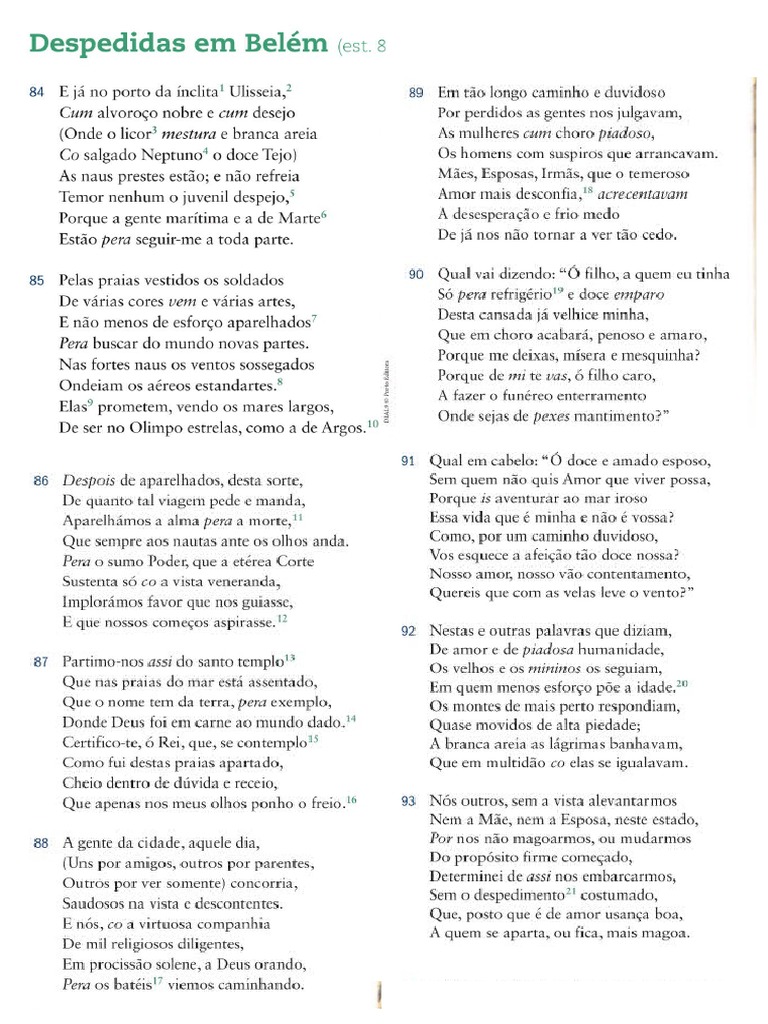 Despedidas de Belém | PDF