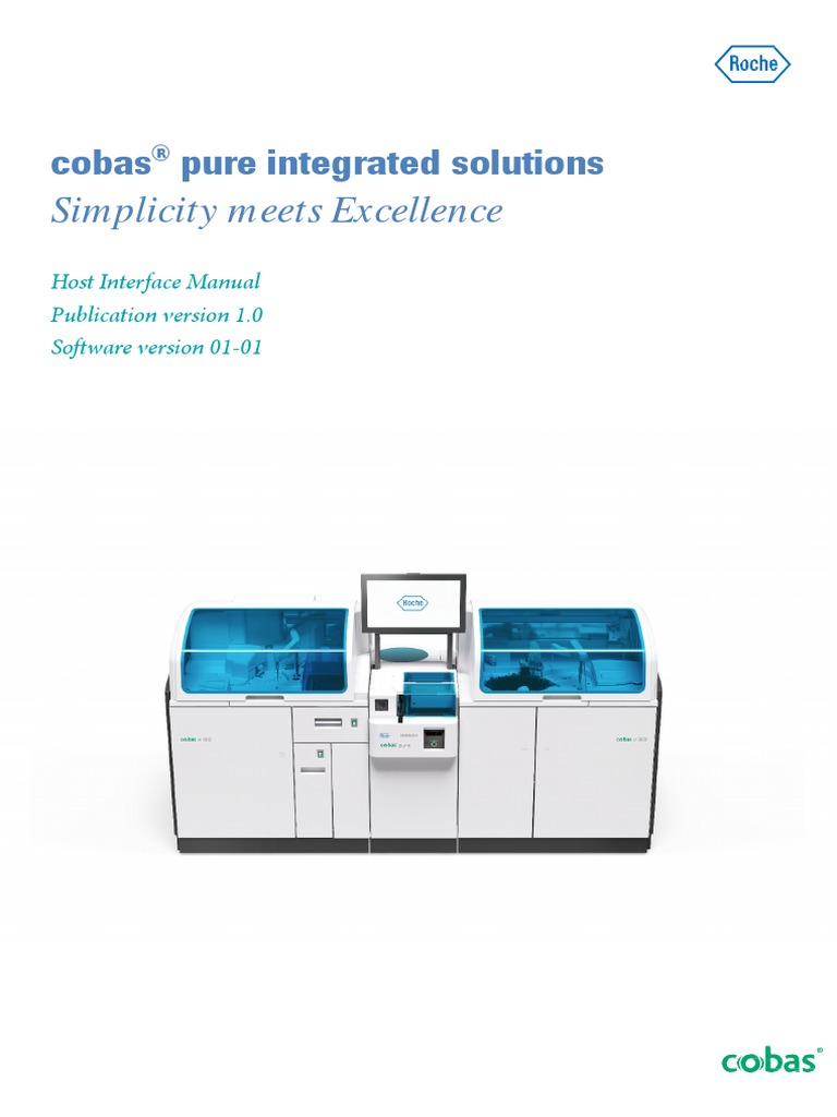 Cobas - Pure - Host Interface Manual v1.0 | PDF | Computing | Software Engineering