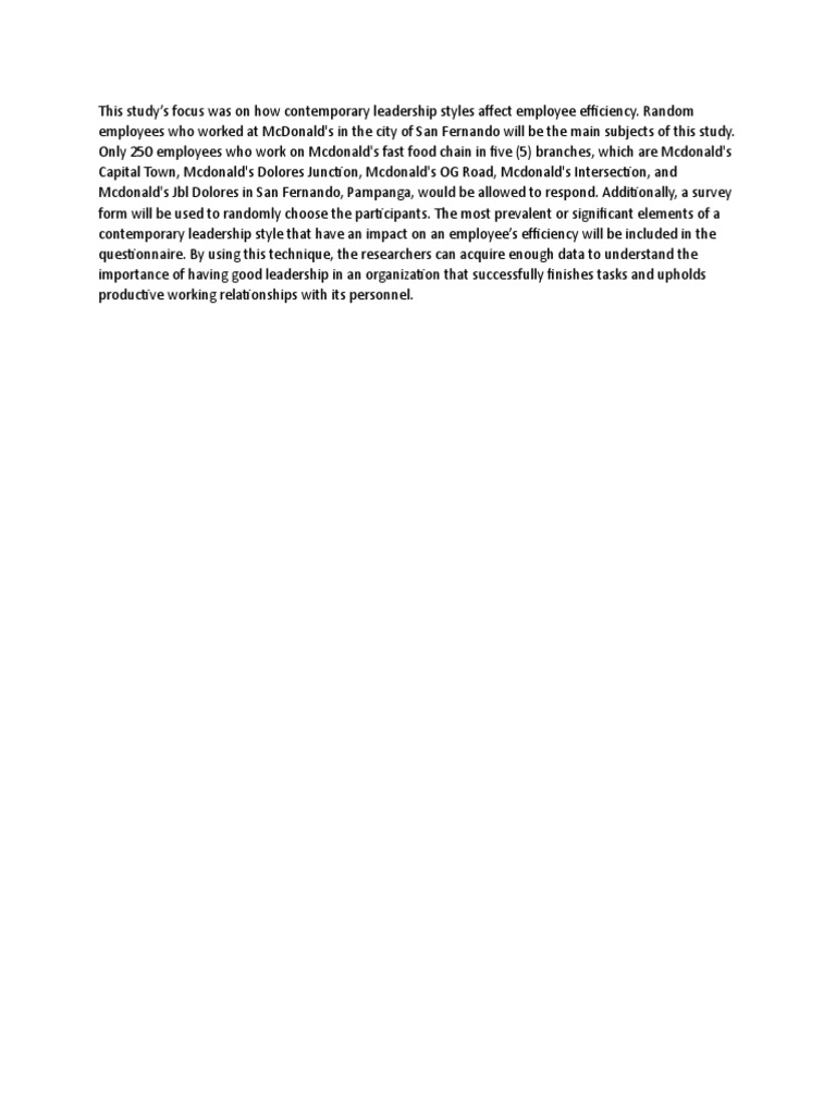 Scope and Delimitation. | PDF Scope and Delimitation. | PDF