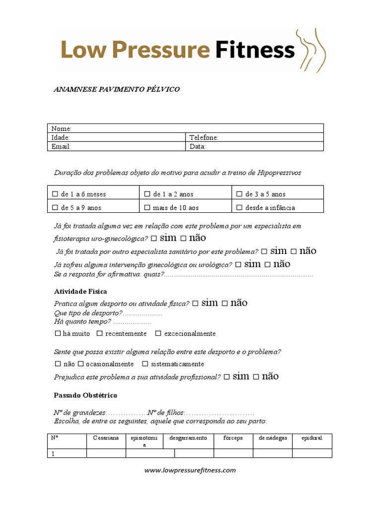 3 - Anamnese LPF | PDF | Micção | Bexiga urinária