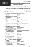 Pelli-Robson & ETDRS Score Sheet & Instructions | PDF | Vision | Senses