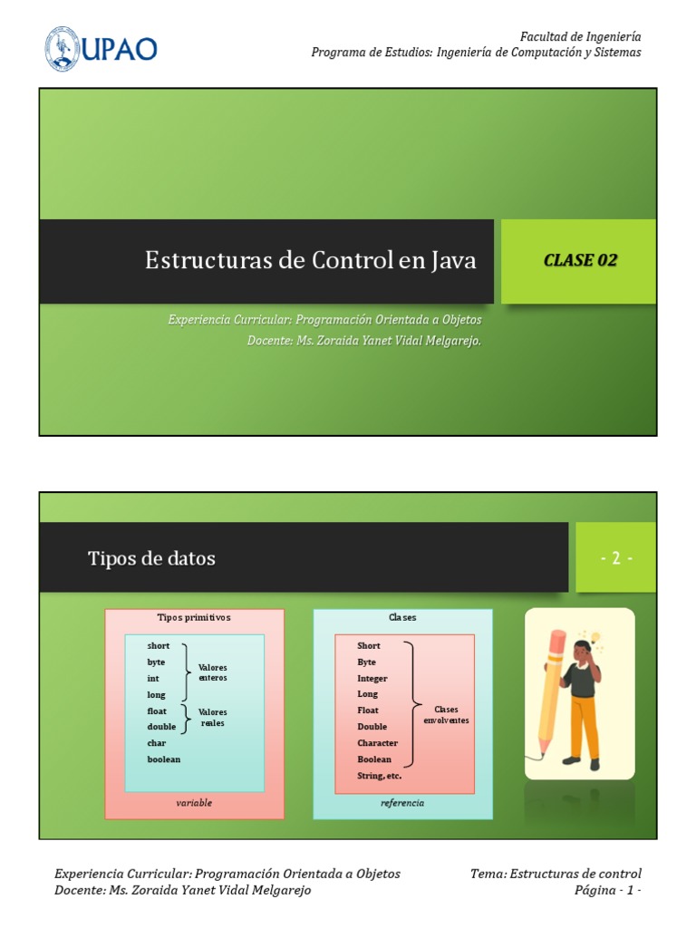 T02 - Estructuras de Control en Java | PDF | Java (lenguaje de programación) | Informática