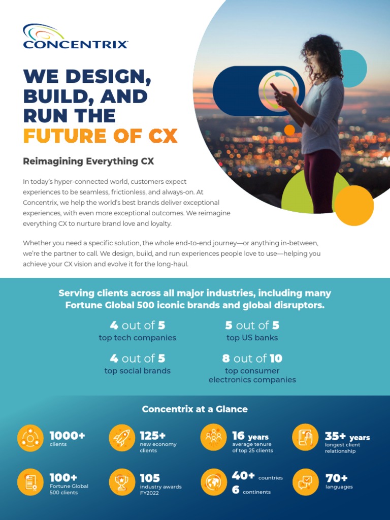 Concentrix Corporate Fact Sheet | PDF | Brand | Innovation