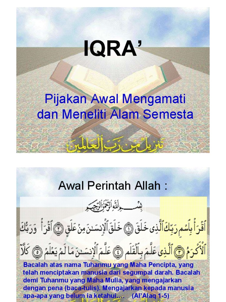 IQRA | PDF