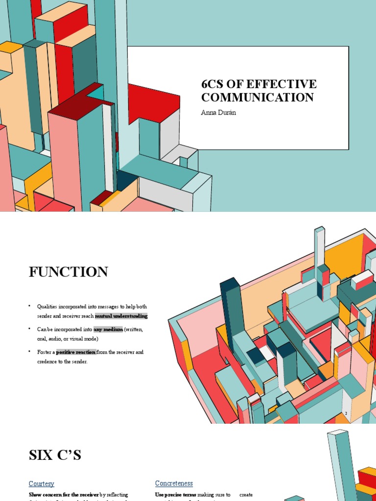 6cs of Effective Communication | PDF | Communication | Information