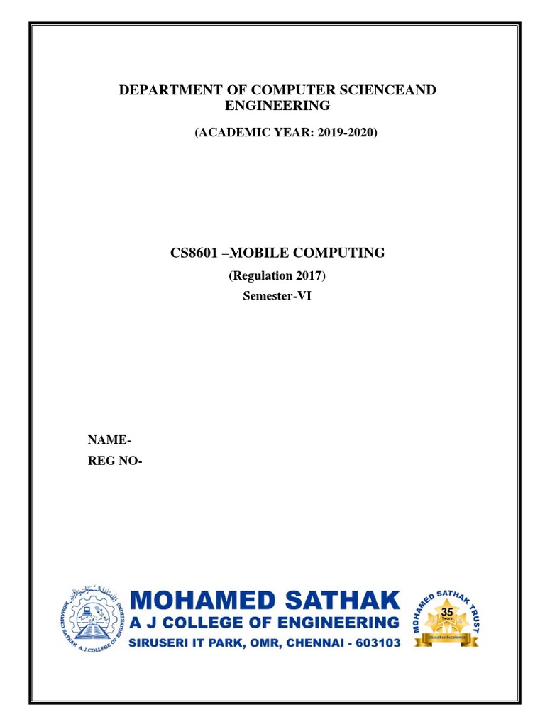 MC Unit 5 | PDF | Ios | Android (Operating System)