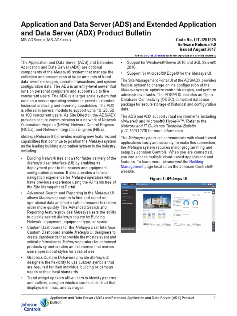 Application and Data Server (ADS) and Extended Application | PDF ...