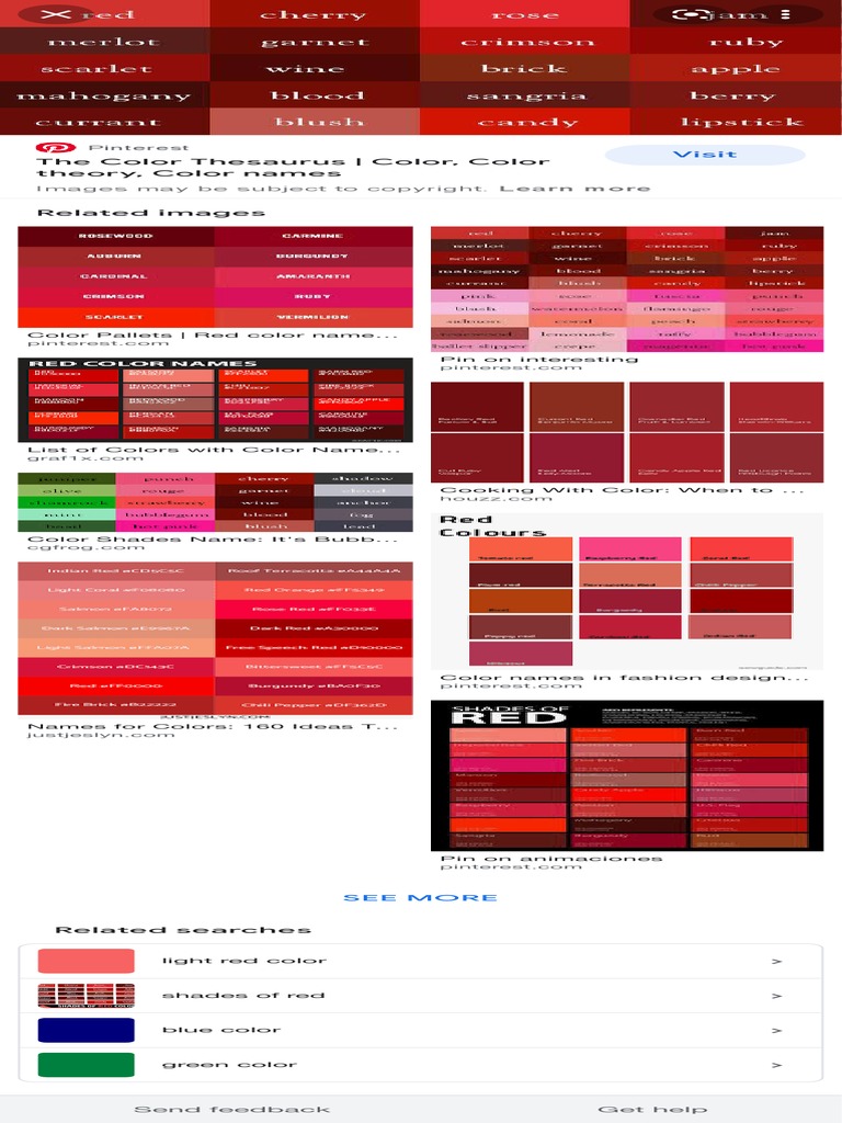 Cherry Red Color - Google Search | PDF