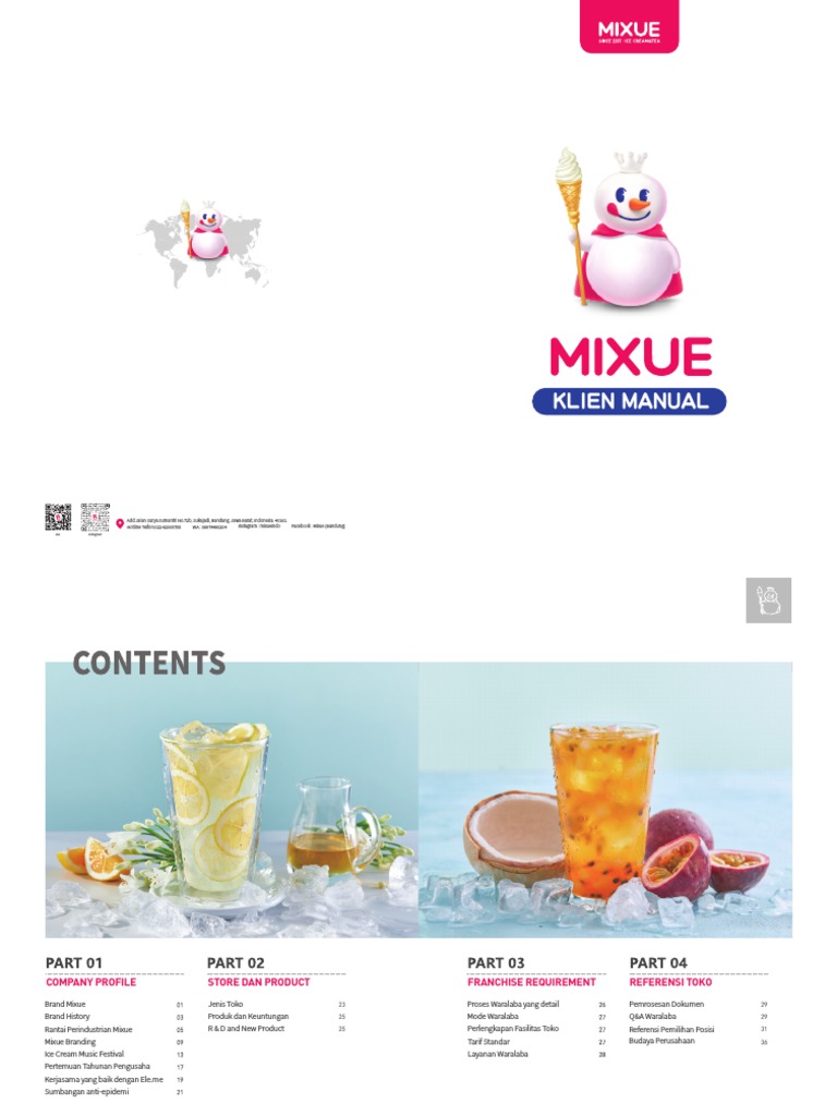 Profil Perusahaan Mixue Indonesia | PDF