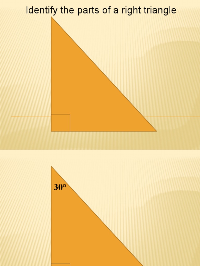 Special Right Triangles | PDF