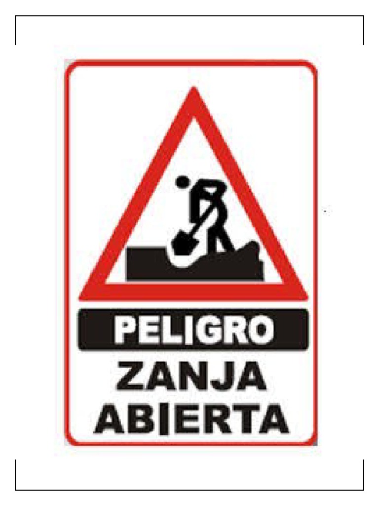 Peligro Zanja | PDF