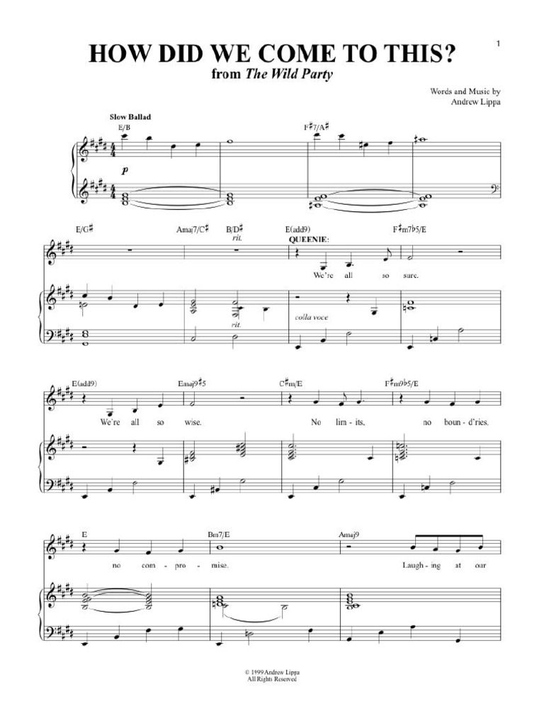 How Did We Come To This | PDF