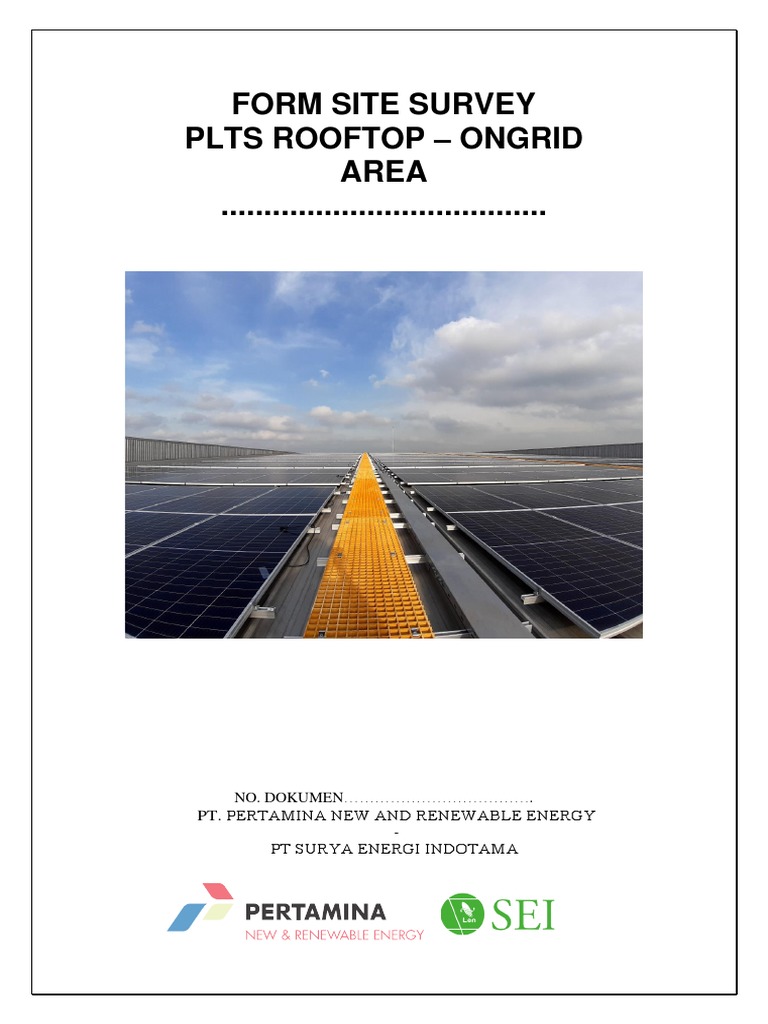 Report Survey Plts Rooftop Ongrid r2 | PDF