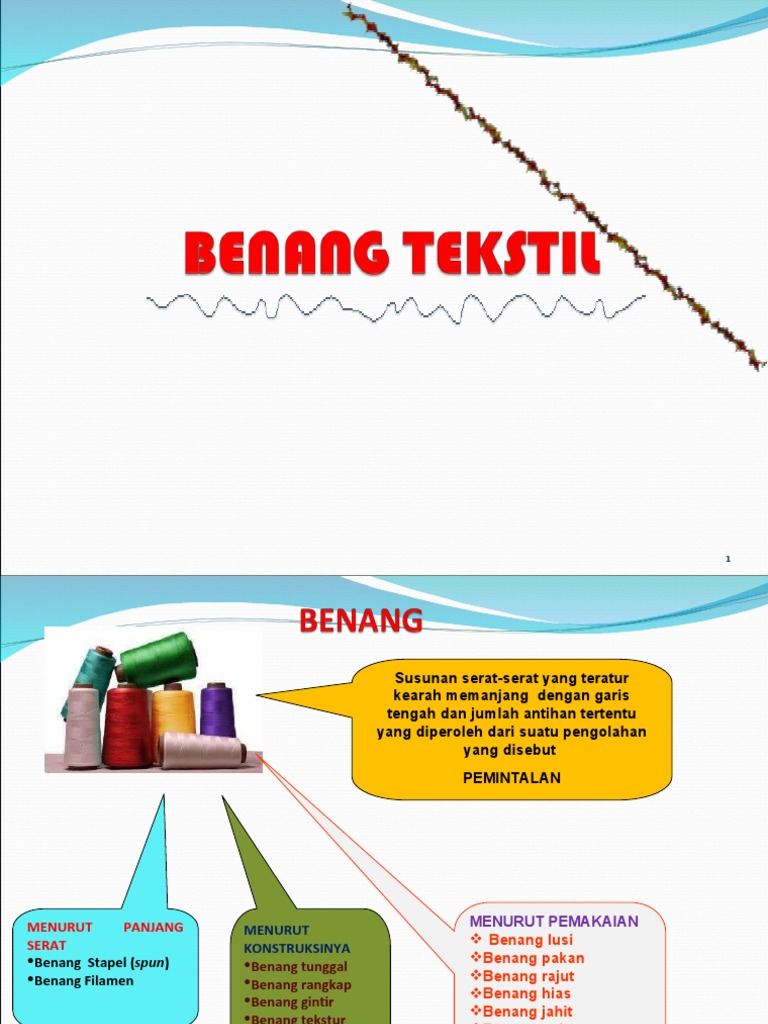 Benang Tekstil | PDF