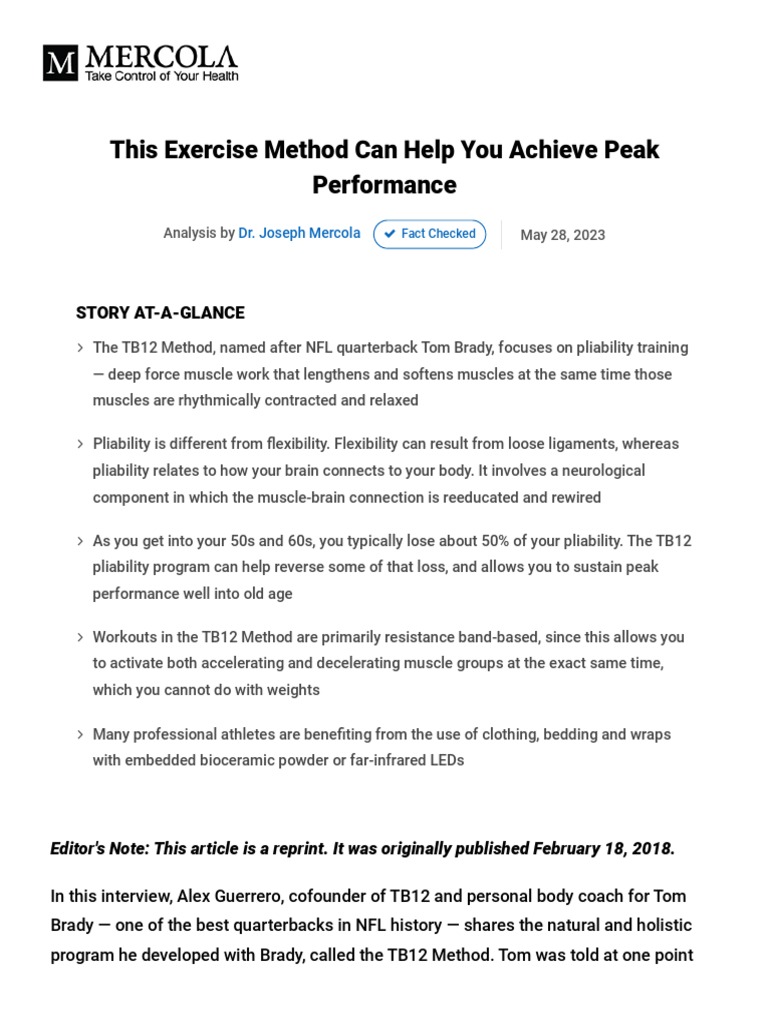 tb12 Method PDF | PDF