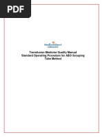 Lui Freeze-Thaw Elution Procedure | PDF | Serology | Hematology