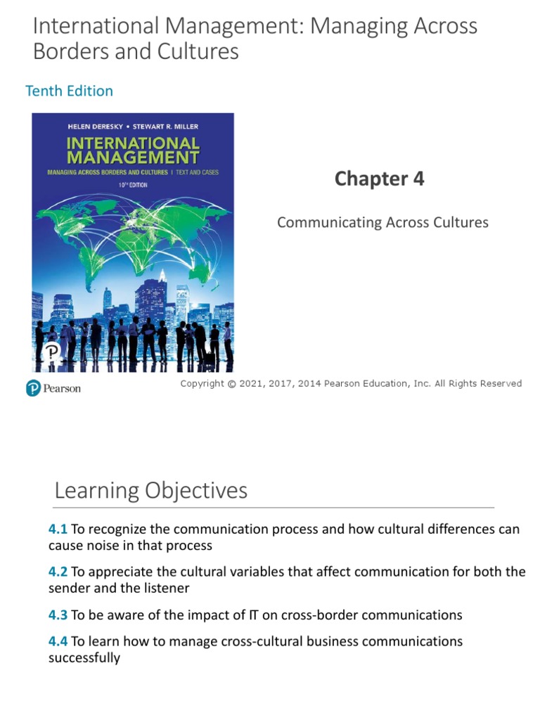 International Business Management | PDF | Communication | Nonverbal ...