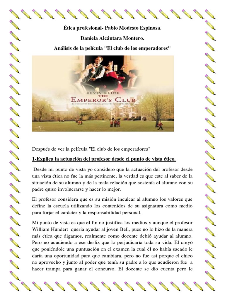 Analisis de Pelicula | PDF