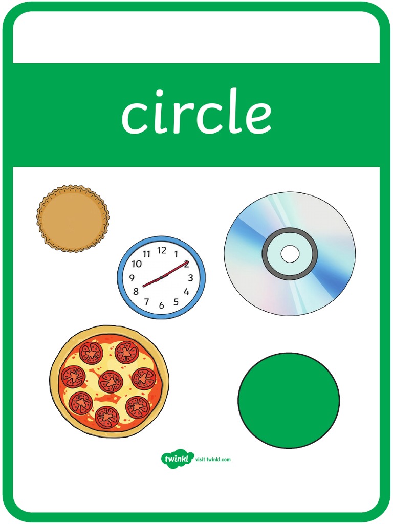 T N 10169 Real Life Examples of 2d Shapes Posters - Ver - 1 | PDF