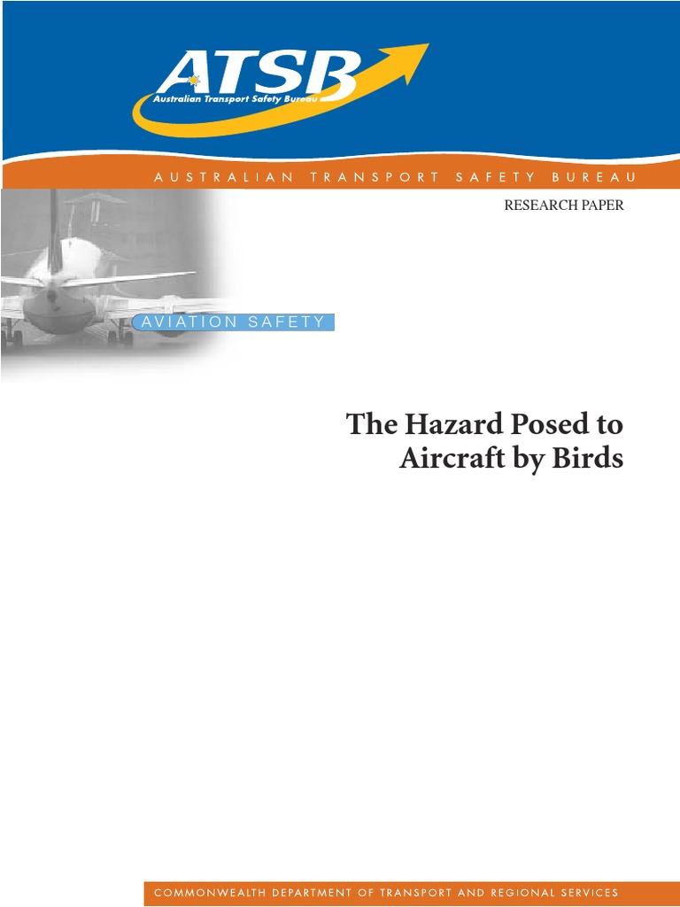 Hazard Aircraft by Birds | PDF | Airport | Aviation