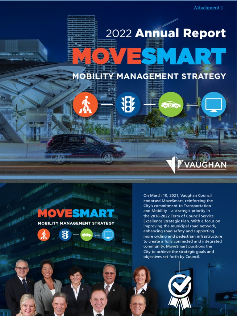 Attachment 1 - 2022 MoveSmart Annual Report | PDF | Traffic | Road Traffic Safety