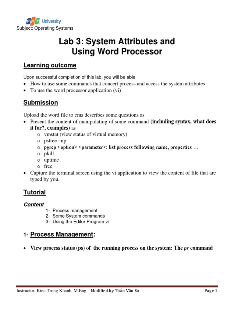 Lab 3 | PDF | Computer File | Software Development